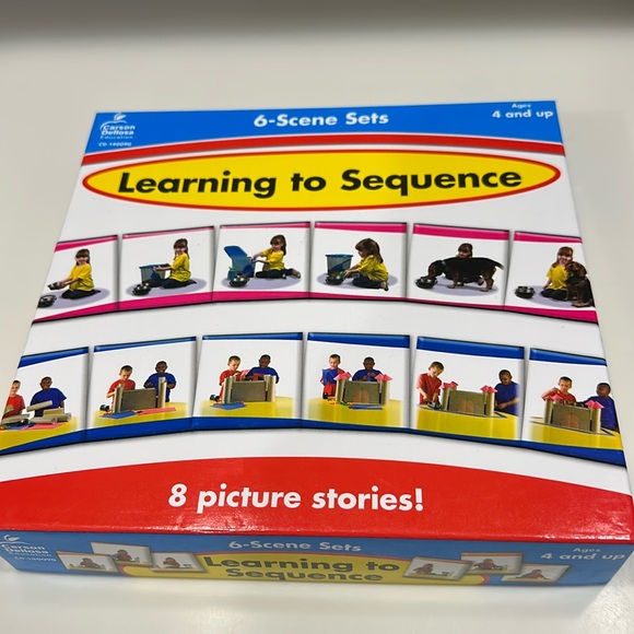 Carson Dellosa | Toys | Carson Dellosa Learning To Sequence 6 Scene Sets Complete | Poshmark